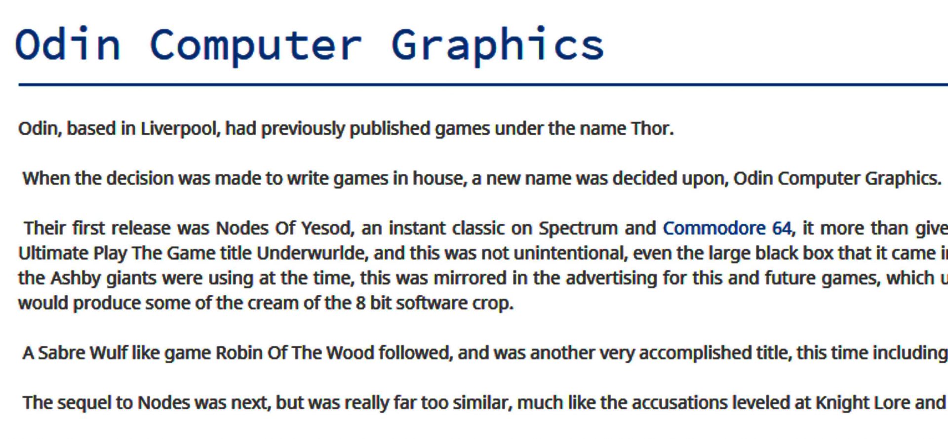 Odin – Most Prominent - Boudicca's Bard